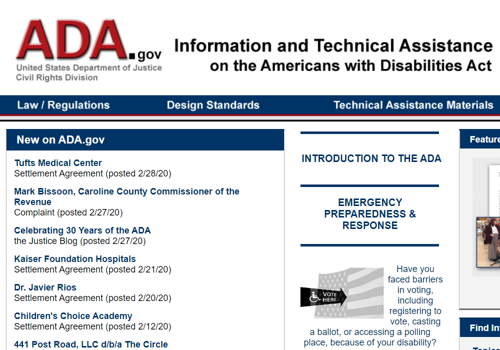 Ada Title Iii Compliance Information And Instant Web Solution Jib